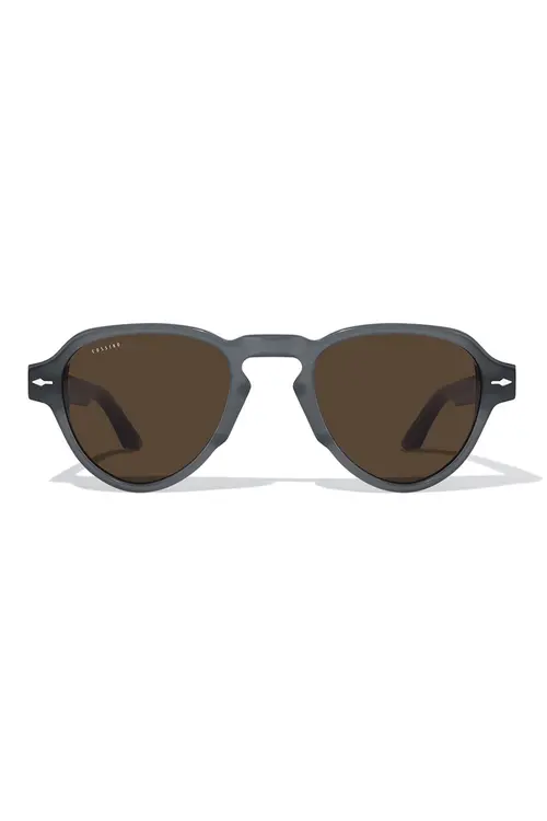 COSSINO Soul 51mm Pilot Acetate Sunglasses - Grey