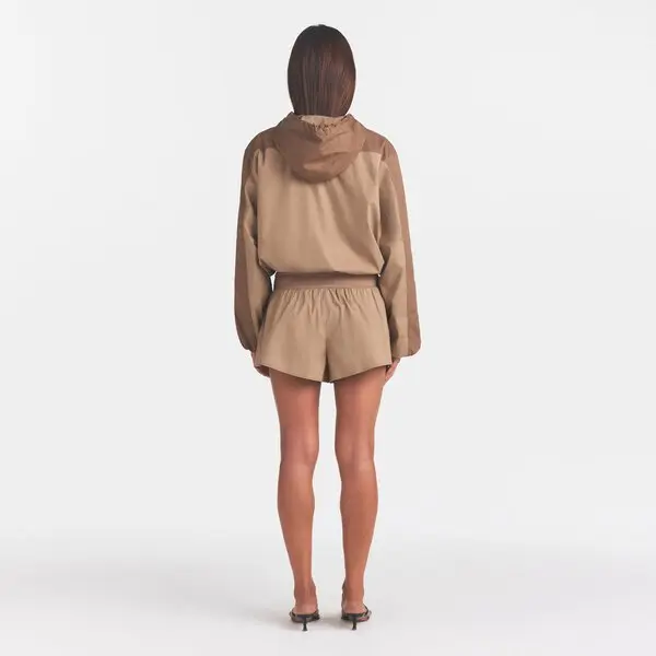 SKIMS Flutter Short | Light Neutral | | Woven Cotton