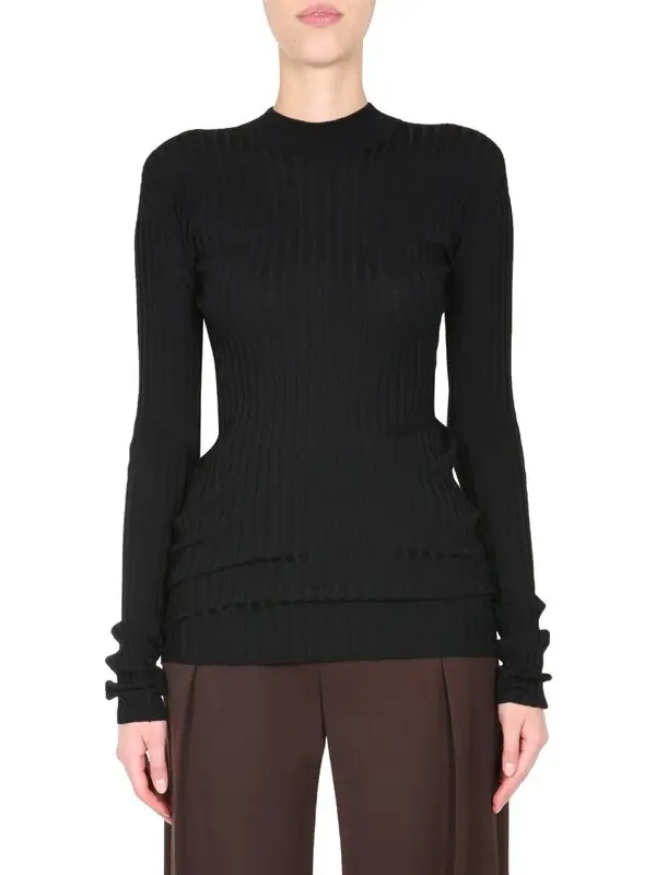 Bottega Veneta Turtleneck Sweater - Black