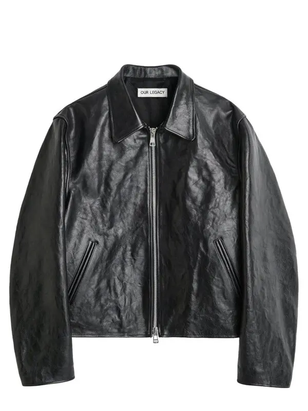 Our Legacy Giacca Mini In Pelle
