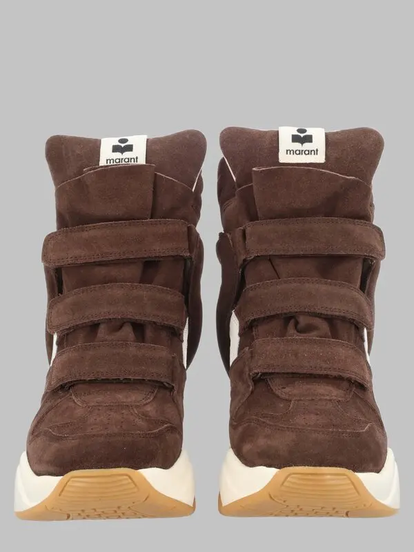 Isabel Marant Étoile Balskee Wedge Sneakers - Brown