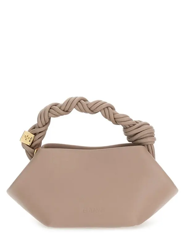 GANNI Borsa Bou Mini Handheld Bag - Gray