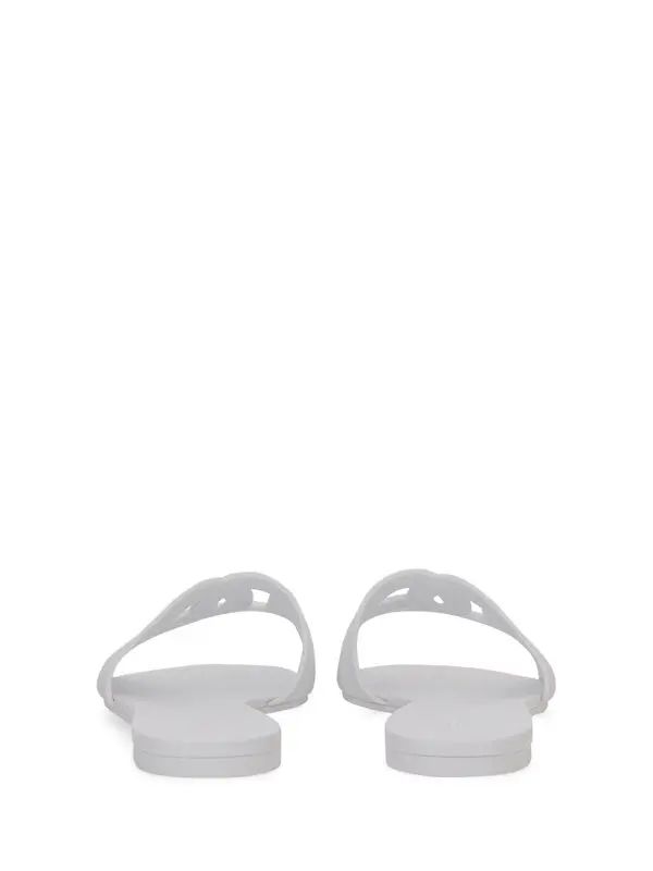 Dolce & Gabbana Slide Sandals - White
