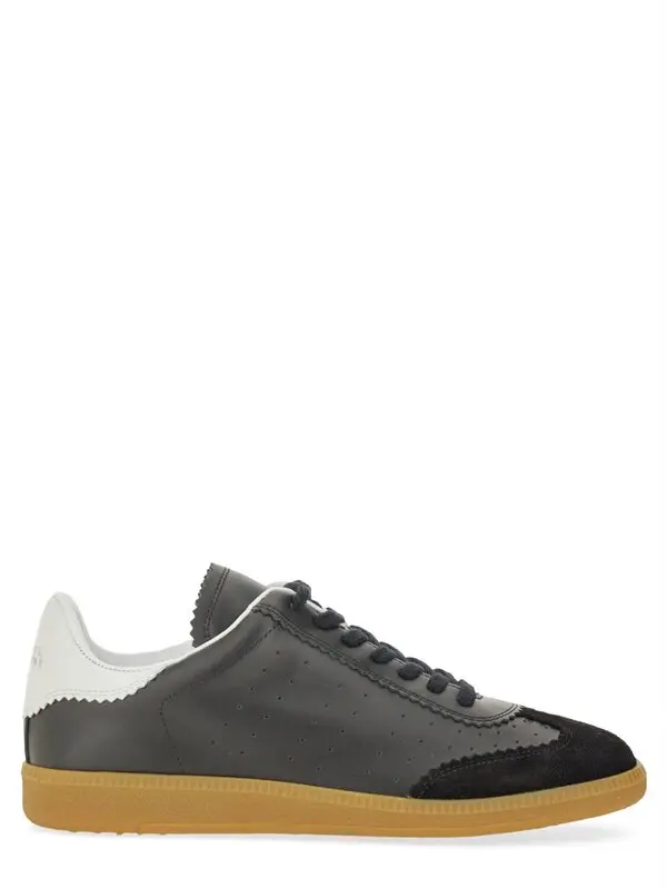 Isabel Marant Étoile Bryce Leather Sneakers - Black