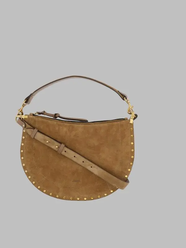 Isabel Marant Étoile Oskan Soft Suede Bag - Cream