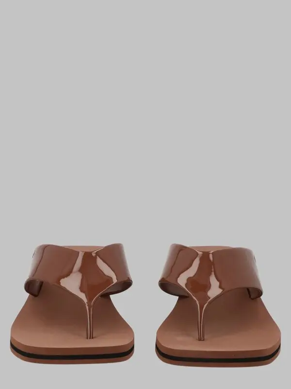Chloé Wedge Sandals - Brown