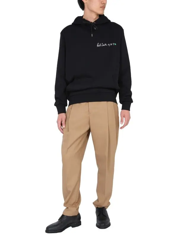 Paul Smith Hoodie With Graphic Detail