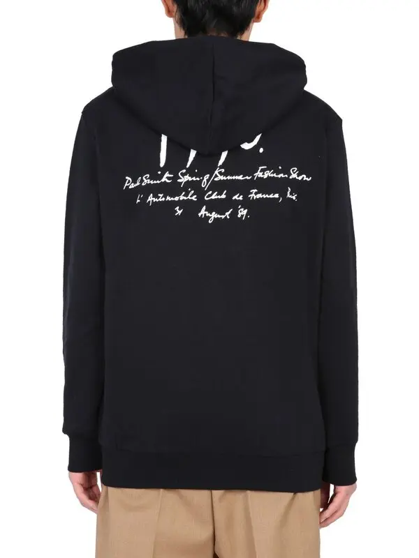 Paul Smith Hoodie With Graphic Detail