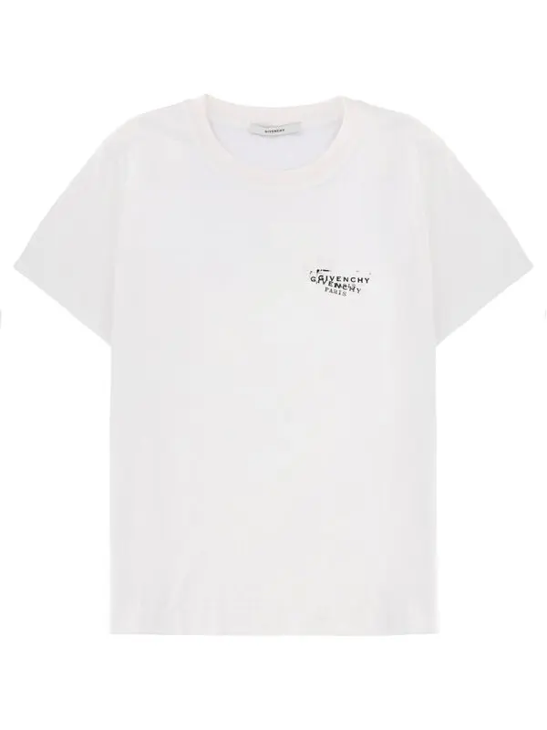 Givenchy Cotton T-shirt With Logo - White