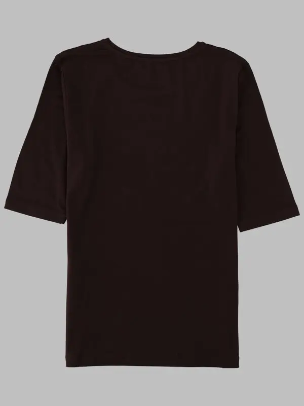ROTATE BY BIRGER CHRISTENSEN Slim Fit T-shirt - Brown