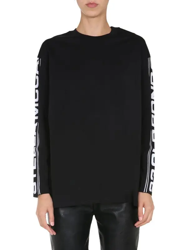 Stella McCartney Round Neck T-shirt - Black