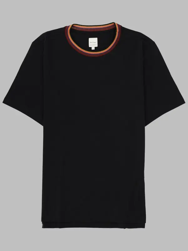 Paul Smith T-shirt Con Collo Stripes