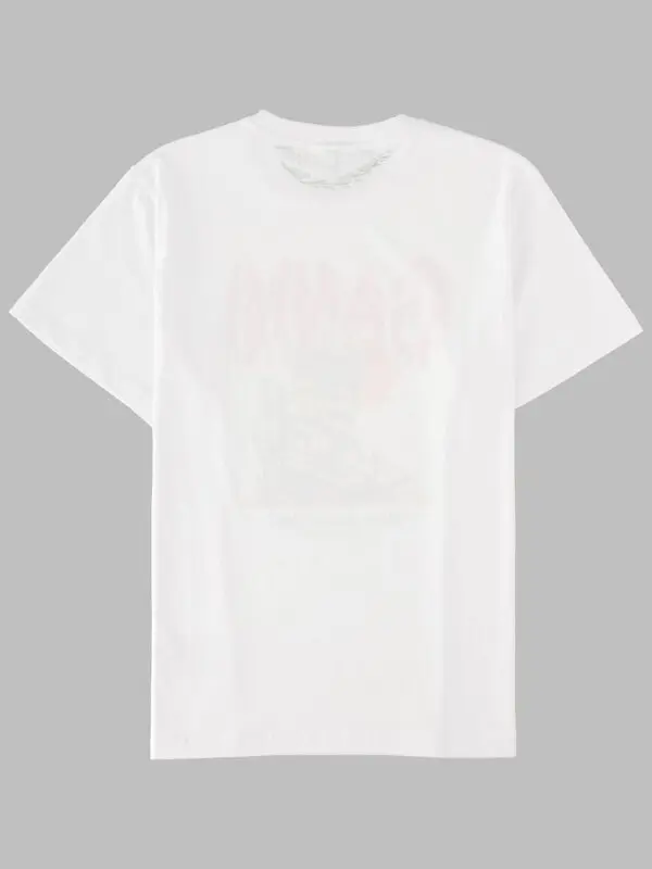 GANNI Western Zebra Boot T-shirt