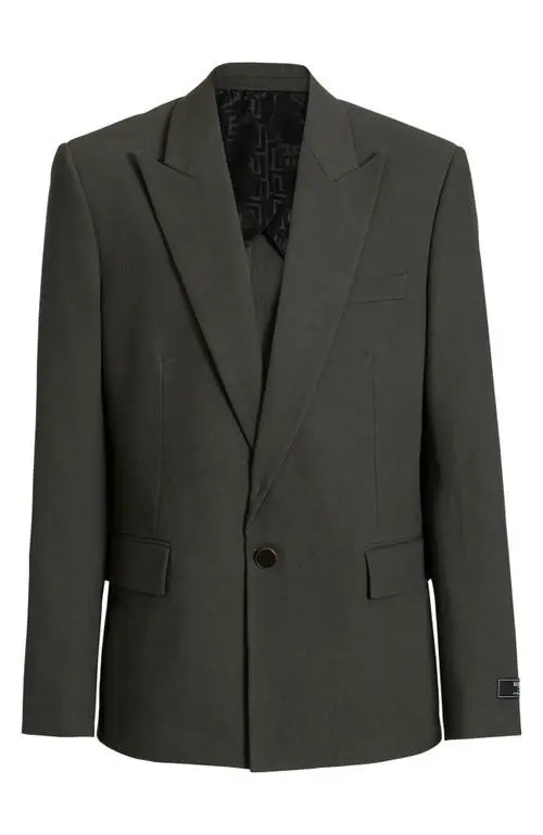 Balmain Cotton Twill 1-button Jacket