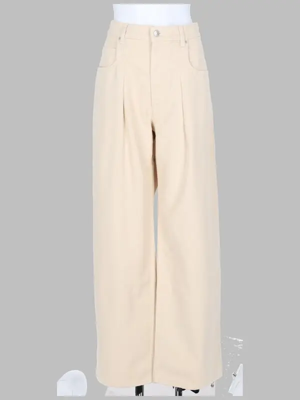 Isabel Marant Étoile Wide Leg Trousers - Cream