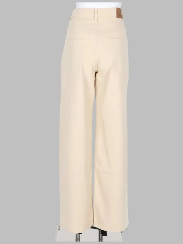 Isabel Marant Étoile Wide Leg Trousers - Cream