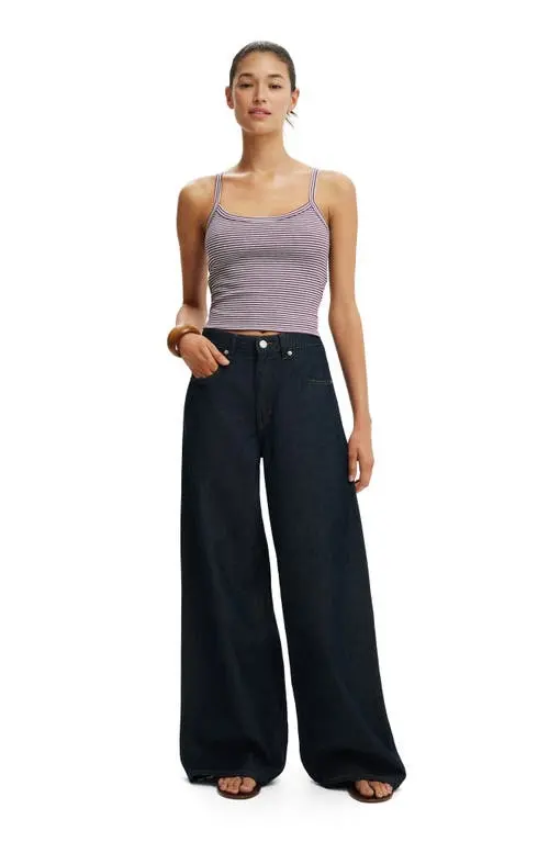 COTTON ON High Waist Wide Leg Jeans