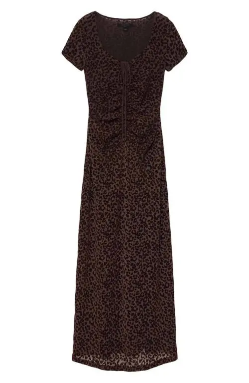 ALLSAINTS Gabby Mesh Maxi Dress