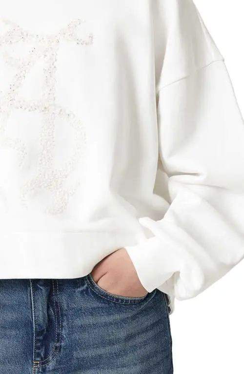 ALLSAINTS Reflex Lila Graphic Sweatshirt