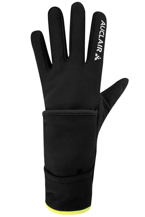 AUCLAIR Vo2 Max Running Gloves - Black/reflective