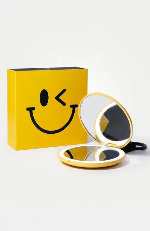 FANCII S.w. Smiley Rechargeable Compact Mirror Bag Charm