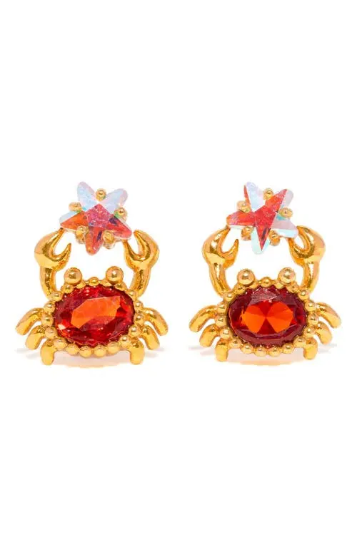 GIRLS CREW Crab Star Stud Earrings