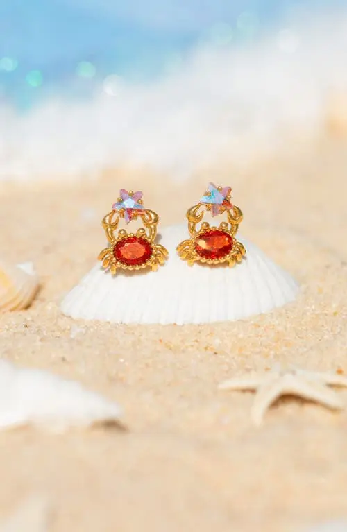 GIRLS CREW Crab Star Stud Earrings
