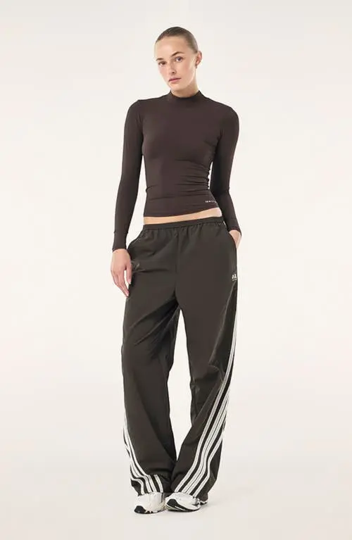 P.E Nation Radius Performance Pants - Coffee/whisper White