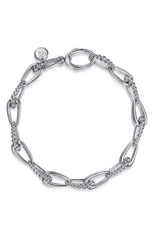 GABRIEL & CO. Tapered Link Bracelet