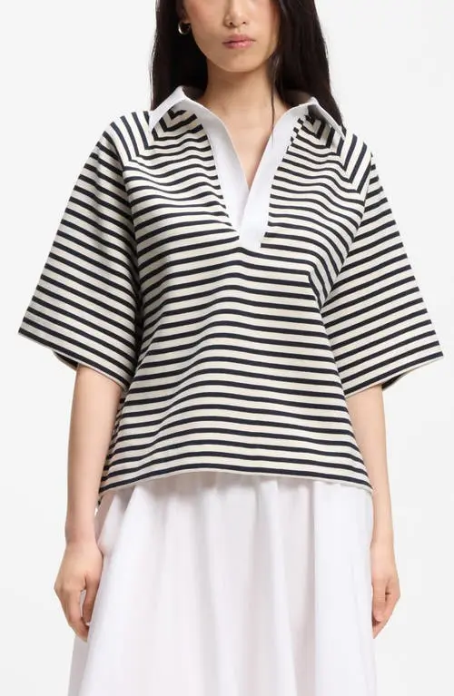 BOSS Essipa Stripe Polo Top