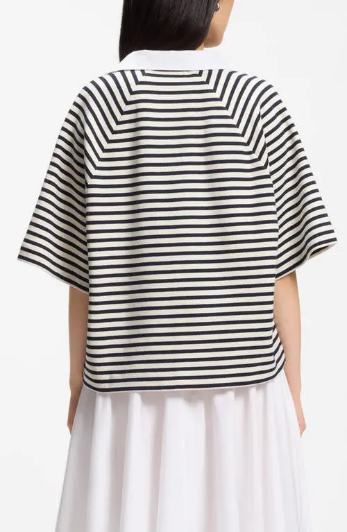 BOSS Essipa Stripe Polo Top