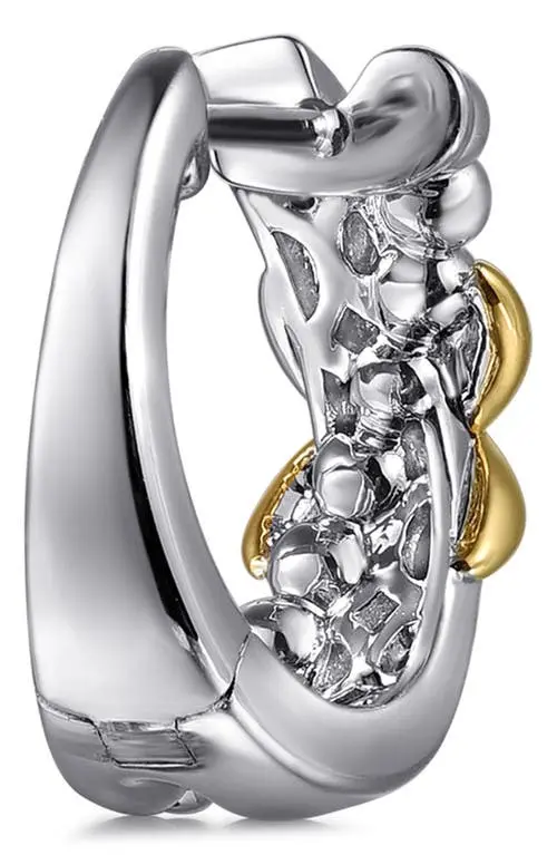 GABRIEL & CO. Intricate Hoop Earrings