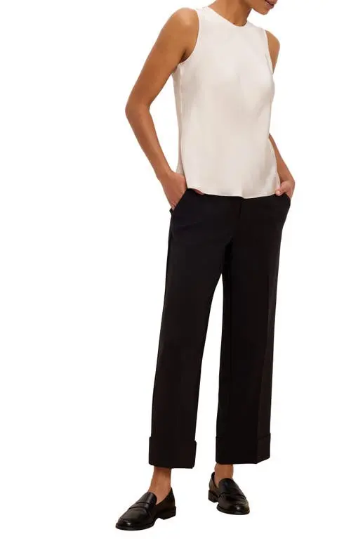 NIC+ZOE Day Gloss Woven Tank - Coconut