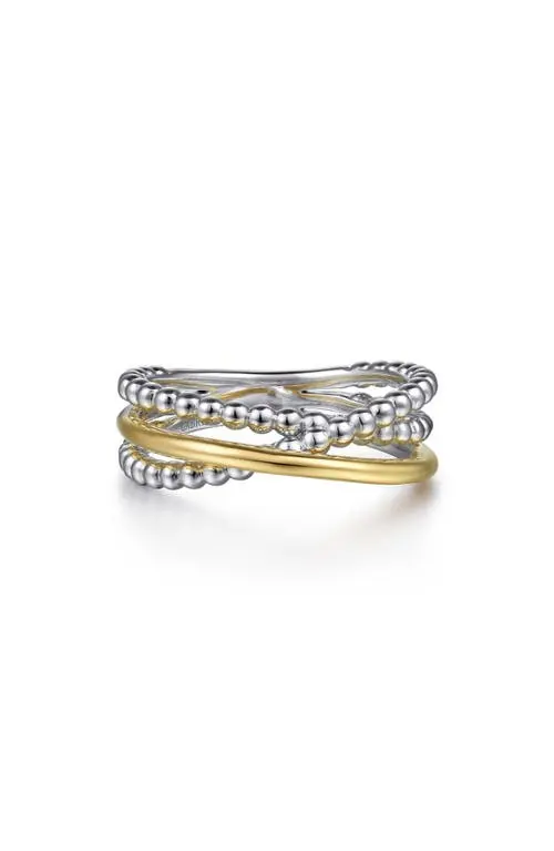 GABRIEL & CO. Crisscross Ring