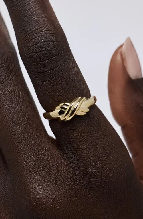 ANA LUISA Harper Knot Ring