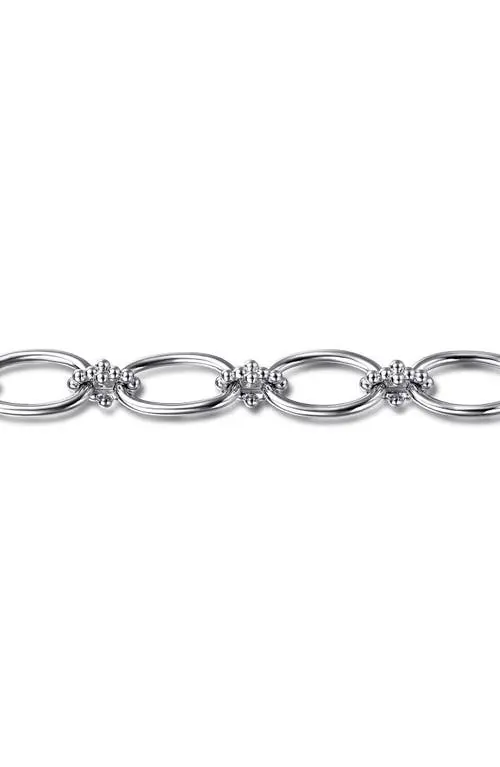 GABRIEL & CO. Oval Link Chain Bracelet
