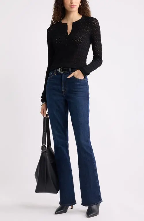 Nordstrom Pointelle Henley