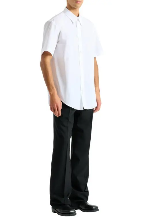 Balmain Paris Shirt In Cotton Poplin
