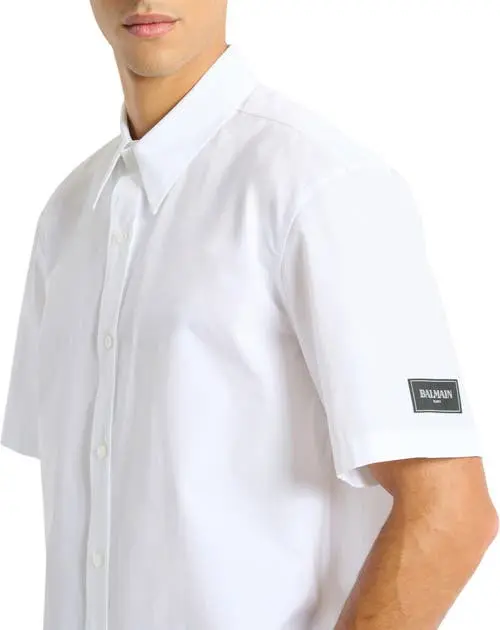 Balmain Paris Shirt In Cotton Poplin