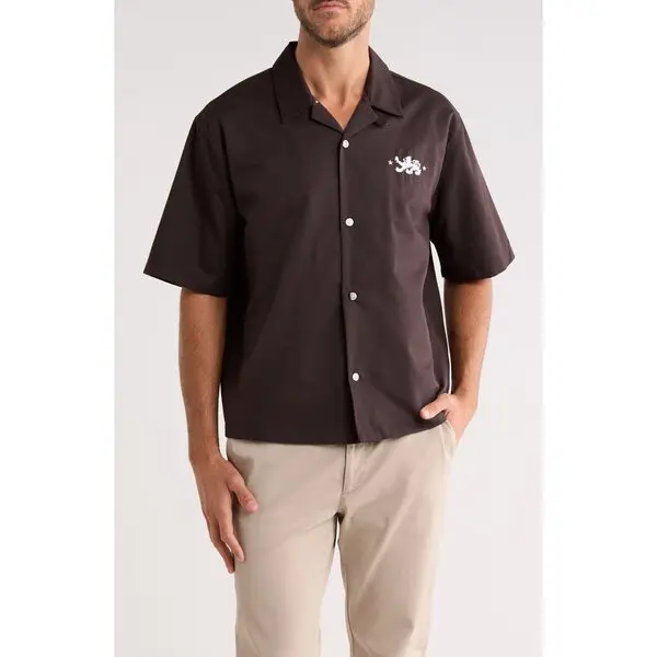 PACSUN Flack Camp Shirt