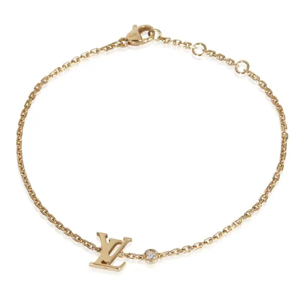 LOUIS VUITTON Yellow Gold Diamond Idylle Blossom Bracelet - Yellow_gold