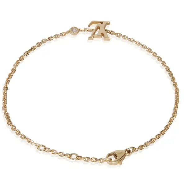 LOUIS VUITTON Yellow Gold Diamond Idylle Blossom Bracelet - Yellow_gold