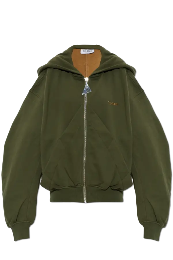 Attico Zip-up Hoodie