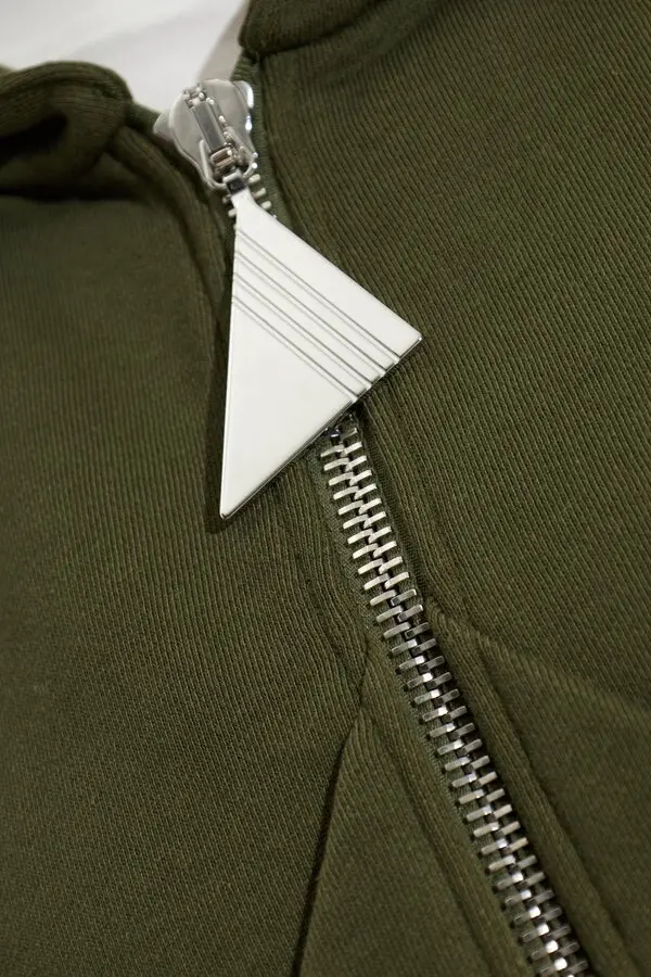 Attico Zip-up Hoodie