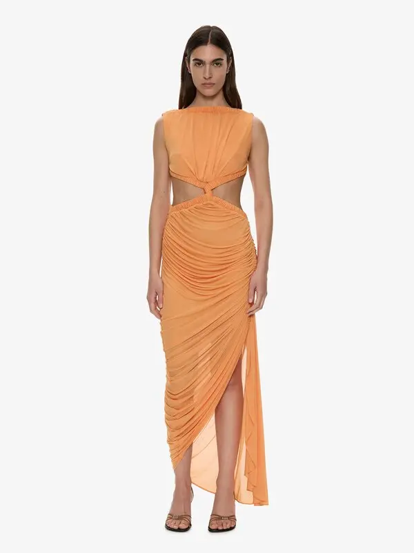 Christopher Esber Theia Separation Dress - Orange