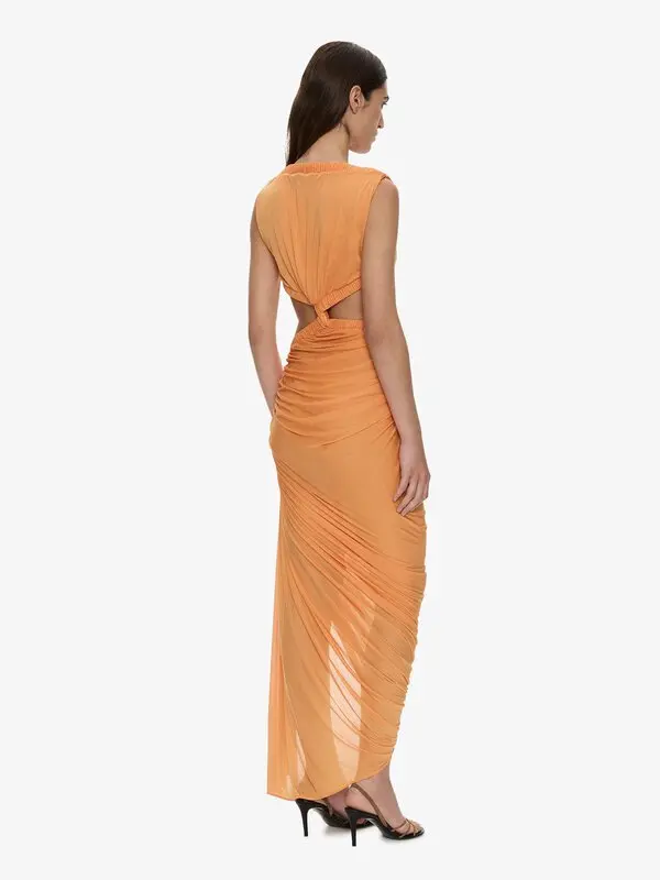 Christopher Esber Theia Separation Maxi Dress - Orange