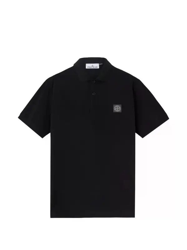 Stone Island Logo-patch Polo Shirt