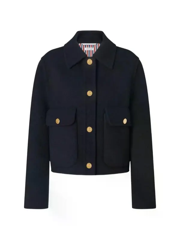 Thom Browne Bell-sleeve Wool Jacket