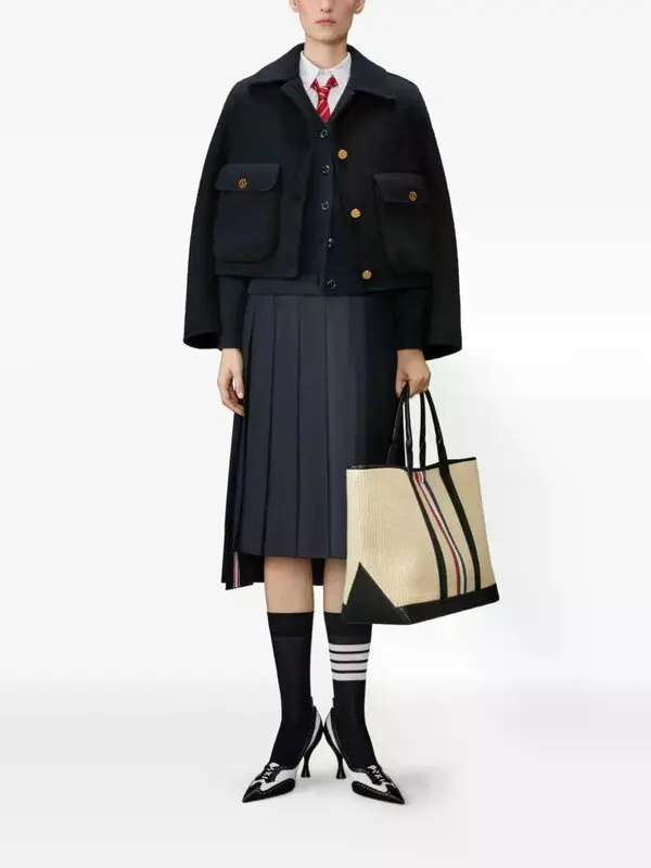 Thom Browne Bell-sleeve Wool Jacket