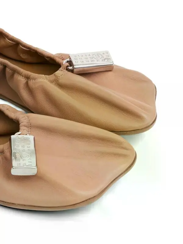 MAISON MARGIELA Anatomic Numeric-tag Ballet Flats